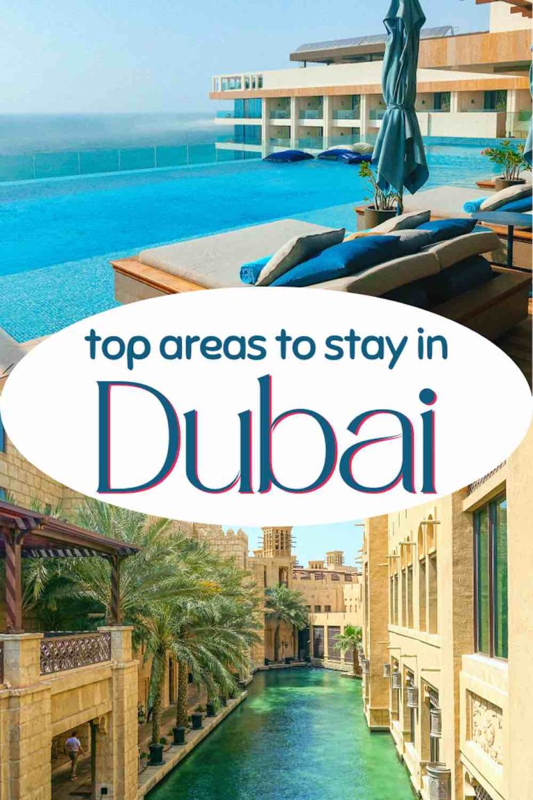 Where to stay in Dubai: Best areas in Dubai compared (+ map)